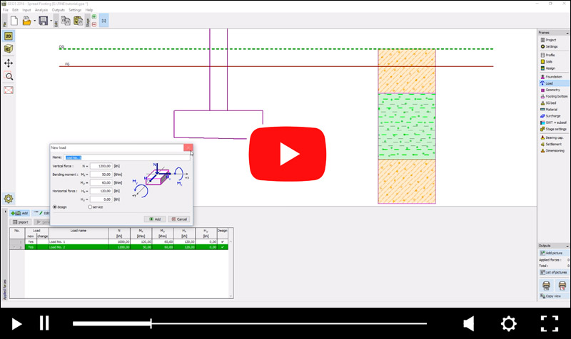 Settlement Analysis | Geotechnical Software GEO5 | Fine